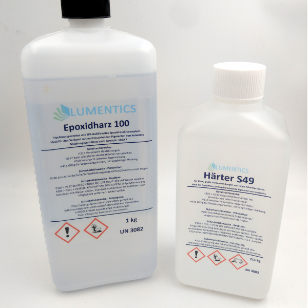 Epoxy casting resin set - 1 kg resin + 0.5 kg hardener | Epoxy Resin ...